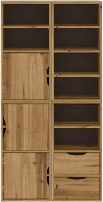 Boční skříňky 4 ks "ODDA" 40x24x79 cm Borovicový masiv 3365352