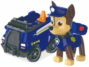 Pojízdné autíčko s figurkou z oblíbené pohádky "Tlapková patrola" Barva: policejní