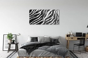 akrylový obraz zebra fur 125x50 cm
