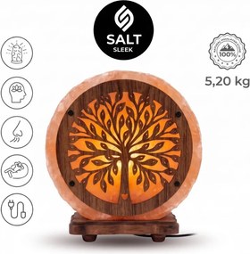 Solná lampa kulatý Strom 5,2 kg