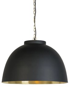 Závěsné svítidlo nad jídelní stůl Hood Black and Gold 60