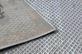 Dywany Łuszczów Kusový koberec Core A004 Frame black/light grey Rozměry koberců: 140x190