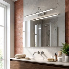 Toolight Rea, Koupelnové nástěnné LED svítidlo SWE017-1W 60cm Chrome, OSW-20116