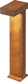 LA 1006347 RUSTY® PATHLIGHT 70 LED venkovní stojací svítidlo, rezavě zbarvené, IP55, 3000K - BIG WHITE (SLV)