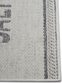 Hanse Home, Běhoun Cucina Salt & Pepper 105626 Cream Grey, 62x150, bílá, kuchyně