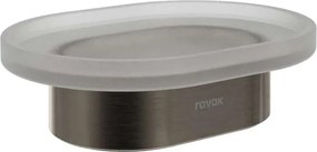 Ravak Chrome II - Mýdlenka na postavení CR II 201.20GB, kartáčovaný grafit X07P1600