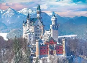 EUROGRAPHICS Puzzle Zámek Neuschwanstein / 1000 dílků / 68 × 49 cm