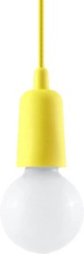 Sollux Lighting Závěsné svítidlo DIEGO 1 žluté