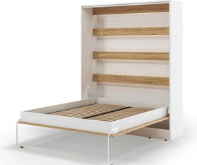 Devesto Sklápěcí postel Vertikální 160 Dub Artisan LED