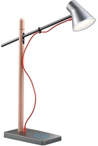 Redo | Redo 01-1119 - LED Stmívatelná stolní lampa LED/5W/230V USB | UN0649