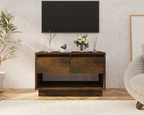 vidaXL TV skříňka 70 x 41 x 44 cm kompozitní dřevo [812975] Barva: kouřový dub