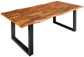 Jídelní stůl Genesis hnědý 160cm akát 35mm