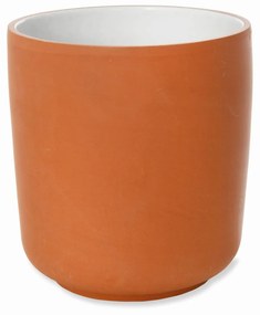 Garden Trading Kameninový stojan na kuchyňské náčiní Enstone, oranžová barva, keramika