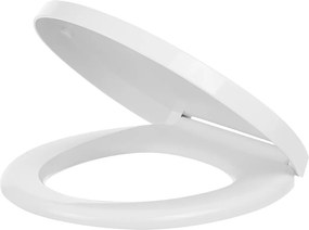 Kuchinox Standard, WC sedátko z polypropylenu 447x370 mm, soft-close, bílá, LAV-ADA_611E