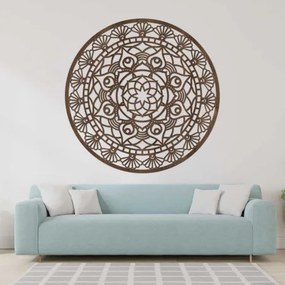 Dřevěná mandala harmonie – Elegantní dekorace na zeď I SENTOP HDF0176