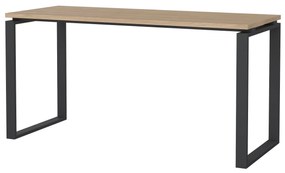 Kancelářský stůl Sign 65600/01 jackson hickory/šedý mat 150cm