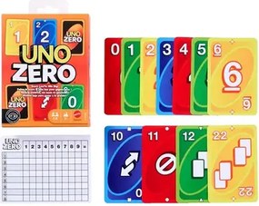 MATTEL Karetní hra UNO Zero / 2-8 hráčů / od 7 let