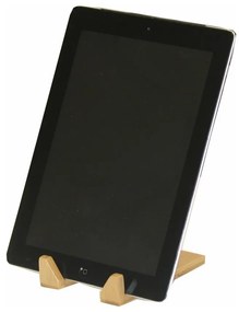 Držák na tablet Compactor Bamboo, přírodní dřevo
