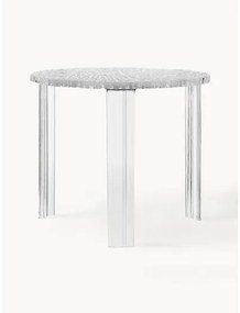 Kulatý interiérový/exteriérový odkládací stolek T-Table