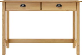 Konzolový stolek Hill 2 zásuvky 110x45x74 cm masivní borovice 288991