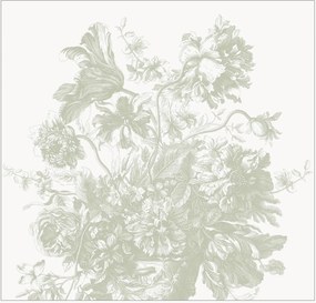 Tapeta Engraved Flowes