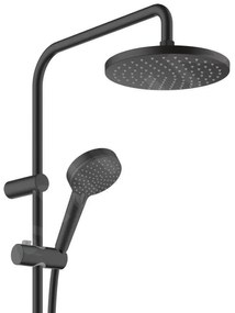 Hansgrohe Vernis Blend, sprchový set Showerpipe 200 Reno, EcoSmart, matná černá, HAN-26099670