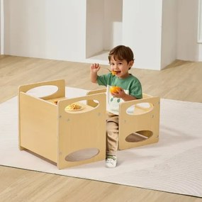 Sada židliček a stolků Montessori pro odstavování VEVOR