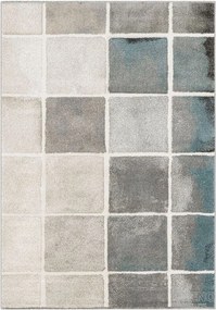 Breno Kusový koberec VEGAS HOME 71/KWS – šedé dlaždice, 160x230 cm