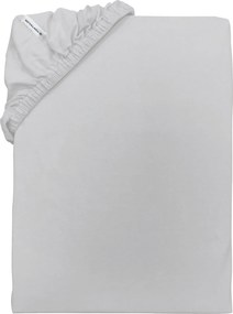 Tom Tailor Žerzejové napínací prostěradlo, 180–200 x 200 cm (šedá)