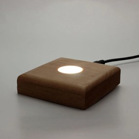 Skleněná lampa - ptáček, AQUA - modrá a tyrkysová, 12 cm | České sklo od Artcristal Bohemia