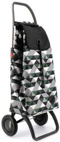 Rolser I-Max Sahara 2 Logic, skládací nákupní taška na kolečkách, khaki-černá