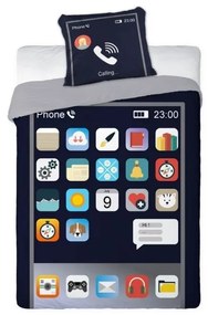 Povlečení dětské Telefon 70x90 +140x200 Faro