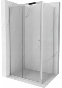 Mexen Apia sprchový kout 150x70 cm, průhledný, chrom, 840-150-070-01-00