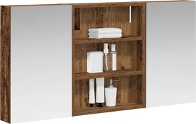 Sada koupelnových skříněk 3 ks 100 x 10,5 x 50 cm 3403686