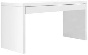 BAMI Psací stůl se šuplíky o šířce 160 cm SIMONE bílý