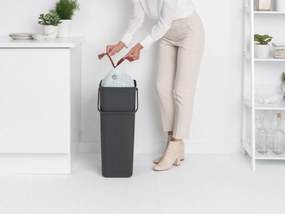 Brabantia Odpadkový koš Sort & Go 40 l - šedá