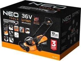 NEO TOOLS 04-611 / Aku sekačka / bezuhlíková / 45cm / 50l / 36V / Li-I