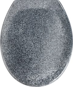 Toaletní sedadlo OTTANA GRANIT - Duroplast, volně padající, WENKO