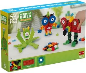 PLUS-PLUS Stavebnice Nauč se stavět Příšerky / 240 dílků