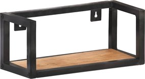 Nástěnné police 2 ks 40 cm masivní akáciové dřevo 320669
