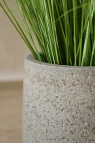 Designový květináč SASSO, vláknocement, 32x28 cm, šedý