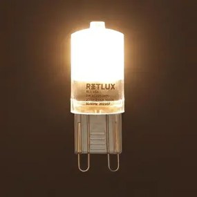 RETLUX RLL 468 LED mini žárovka G9 2W / 200 lm / 3000K