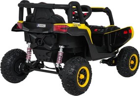 Elektrické autíčko Buggy Madman UTV-MX žluté
