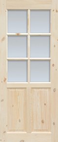 Posuvné Interiérové dveře Radex LONDYN 6S Šířka dveří: 100 cm