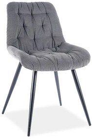 Jídelní židle Parry (šedá + černá). 1050744