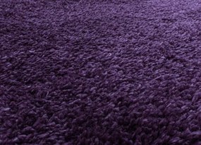 Koberce Breno Kusový koberec FLUFFY 3500 Lila, Fialová, 60 x 110 cm