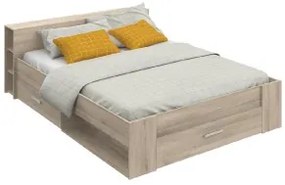 Idea Multifunkční postel 160x200 POCKET dub