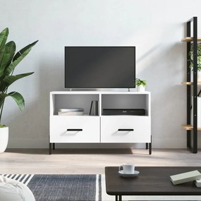 vidaXL TV skříňka 80 x 36 x 50 cm kompozitní dřevo [828980] Barva: Bílá