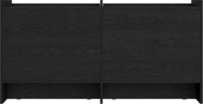 Černá komoda 146x76x51 cm Hido – noo.ma