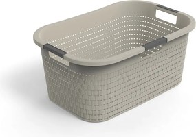 ROTHO Koš na čisté prádlo COUNTRY 40 L - cappuccino